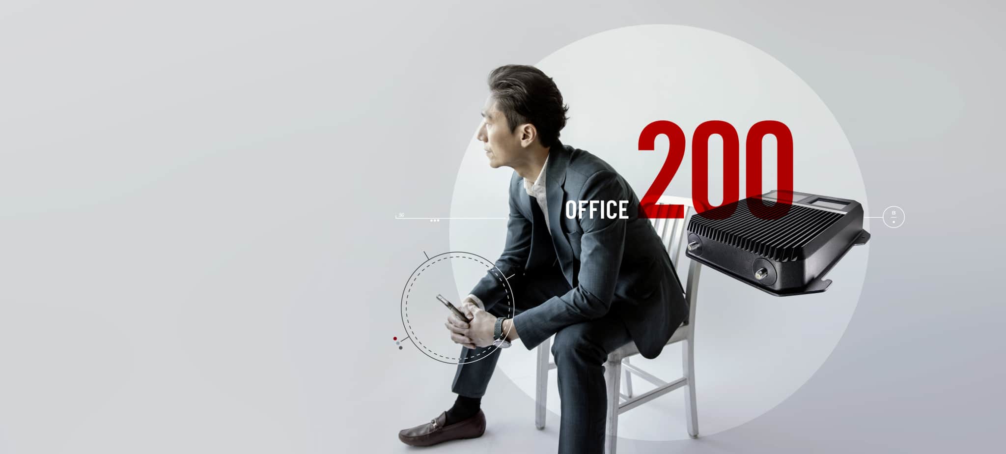 Office 200 Omni 75 Ohm Cell Phone Signal Booster - weBoost